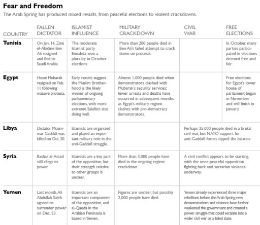 After the Hope of the Arab Spring, the Chill of an Arab Winter | Brookings