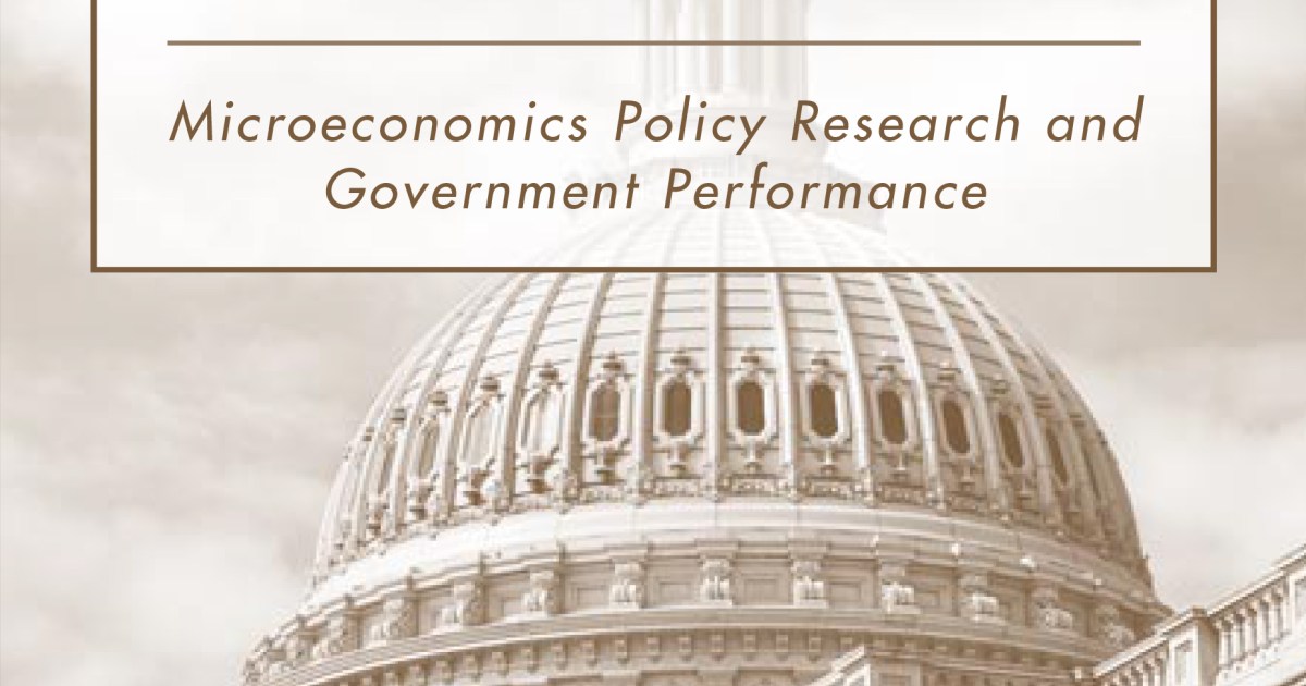 Government Failure versus Market Failure