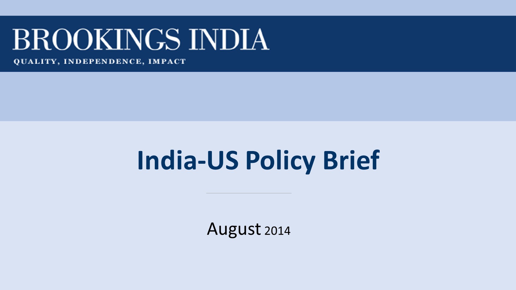 India’s Foreign Policy Priorities and India-U.S. Relations | Brookings