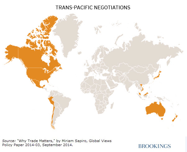 Why Trade Matters in Four Maps | Brookings