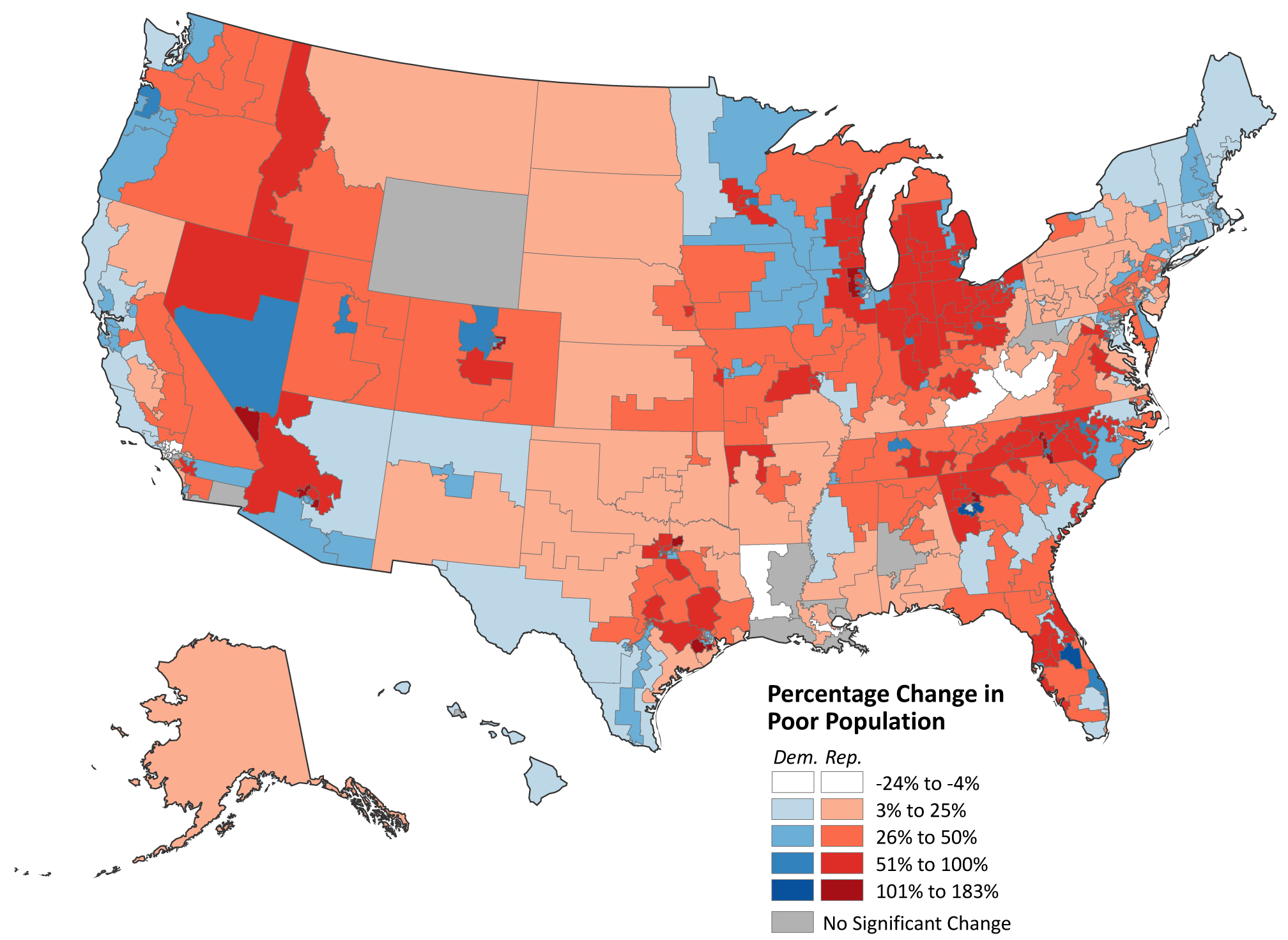 Mapping Poverty Shifts In Suburban Areas