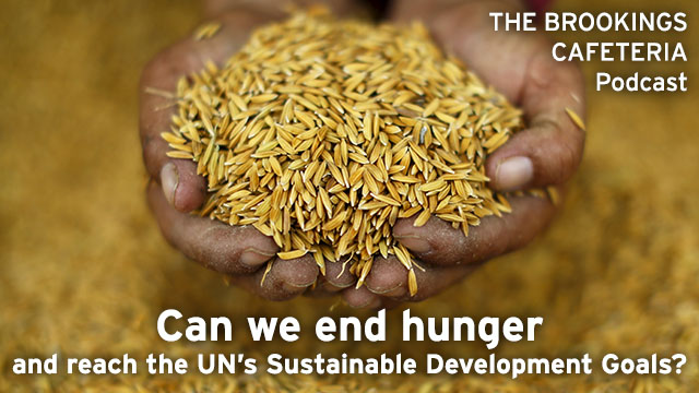 Can we end rural hunger and reach the UN’s Sustainable Development ...