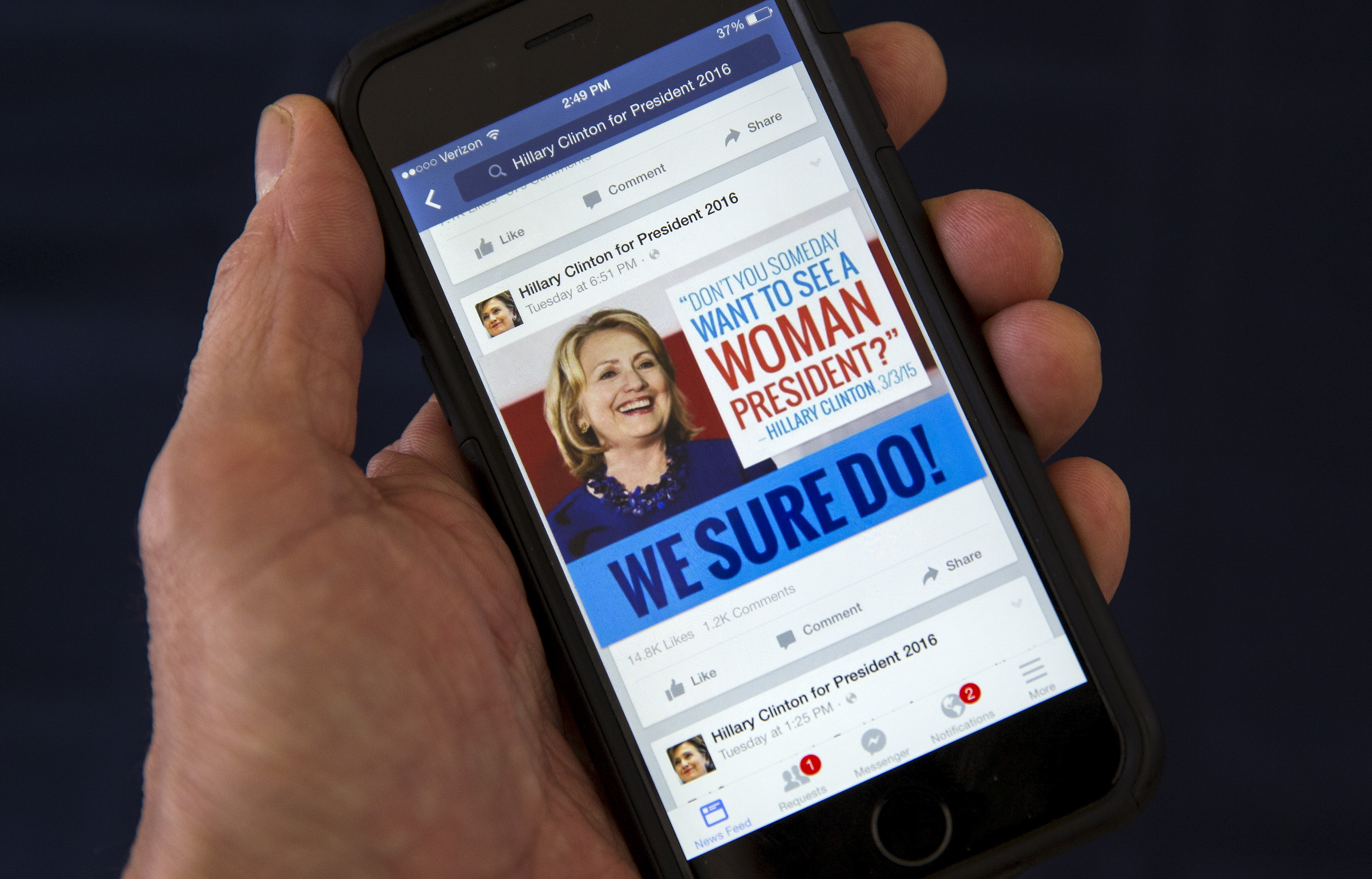 Political polarization on Facebook | Brookings
