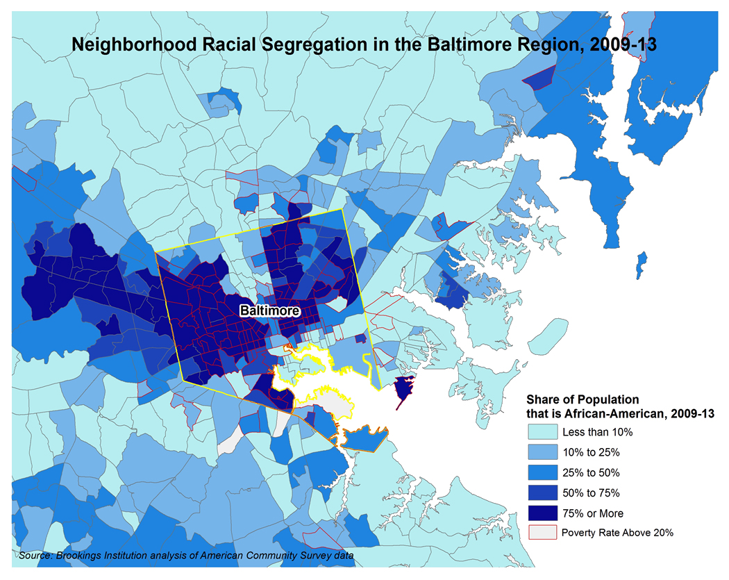 Good fortune, dire poverty, and inequality in Baltimore: An American ...