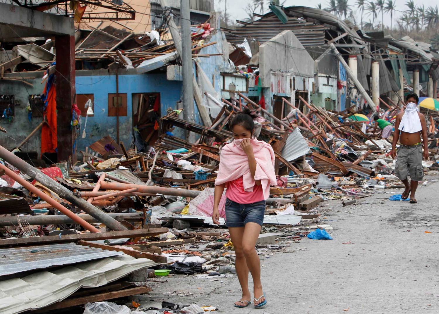 Typhoon Haiyan Aftermath Children