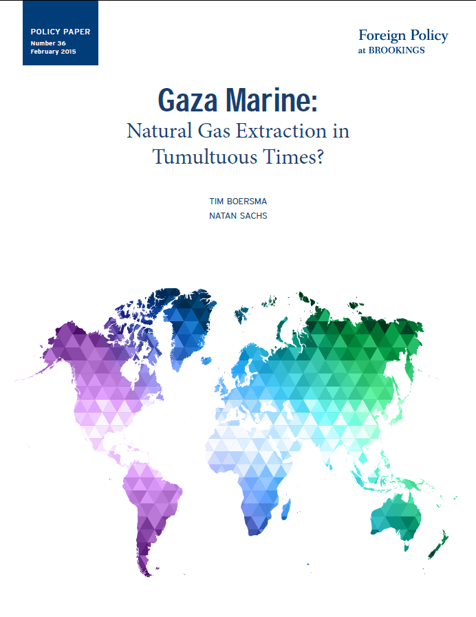 Gaza Marine: Natural gas extraction in tumultuous times? | Brookings