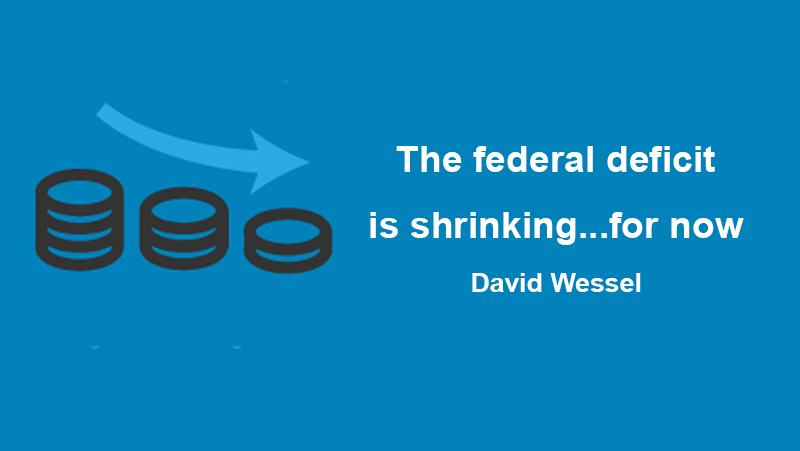 The federal deficit is shrinking…for now | Brookings