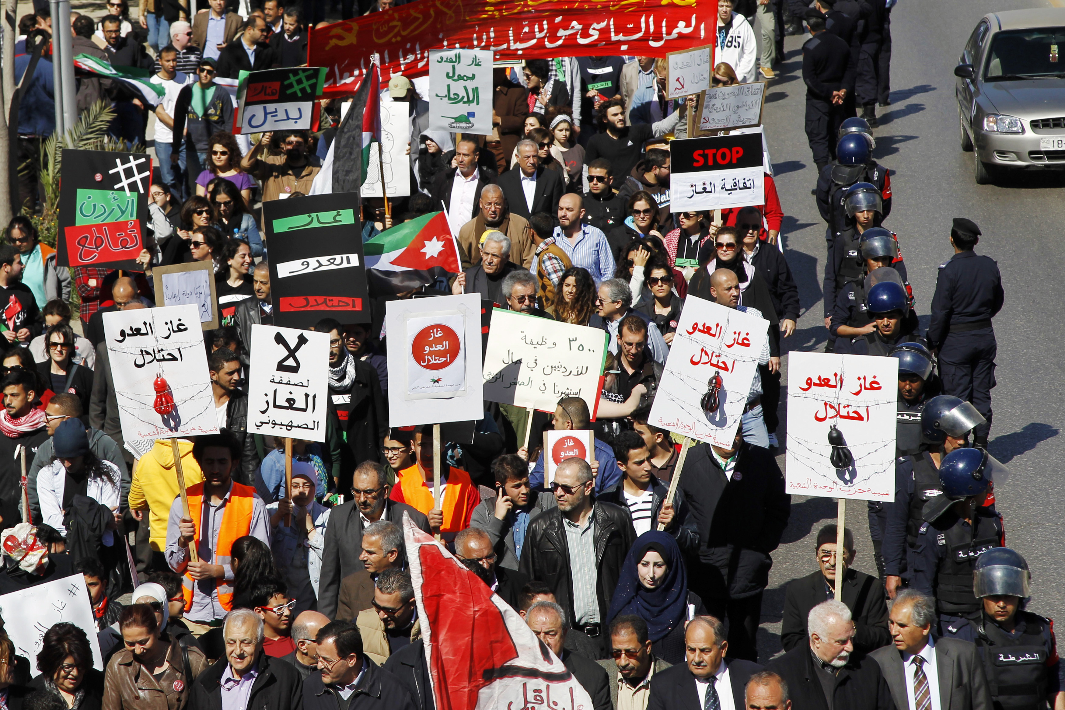 Protests in Jordan over gas deal with Israel expose wider rifts | Brookings