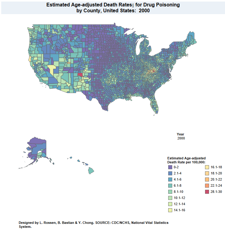 A nation in overdose peril: Pinpointing the most impacted communities ...