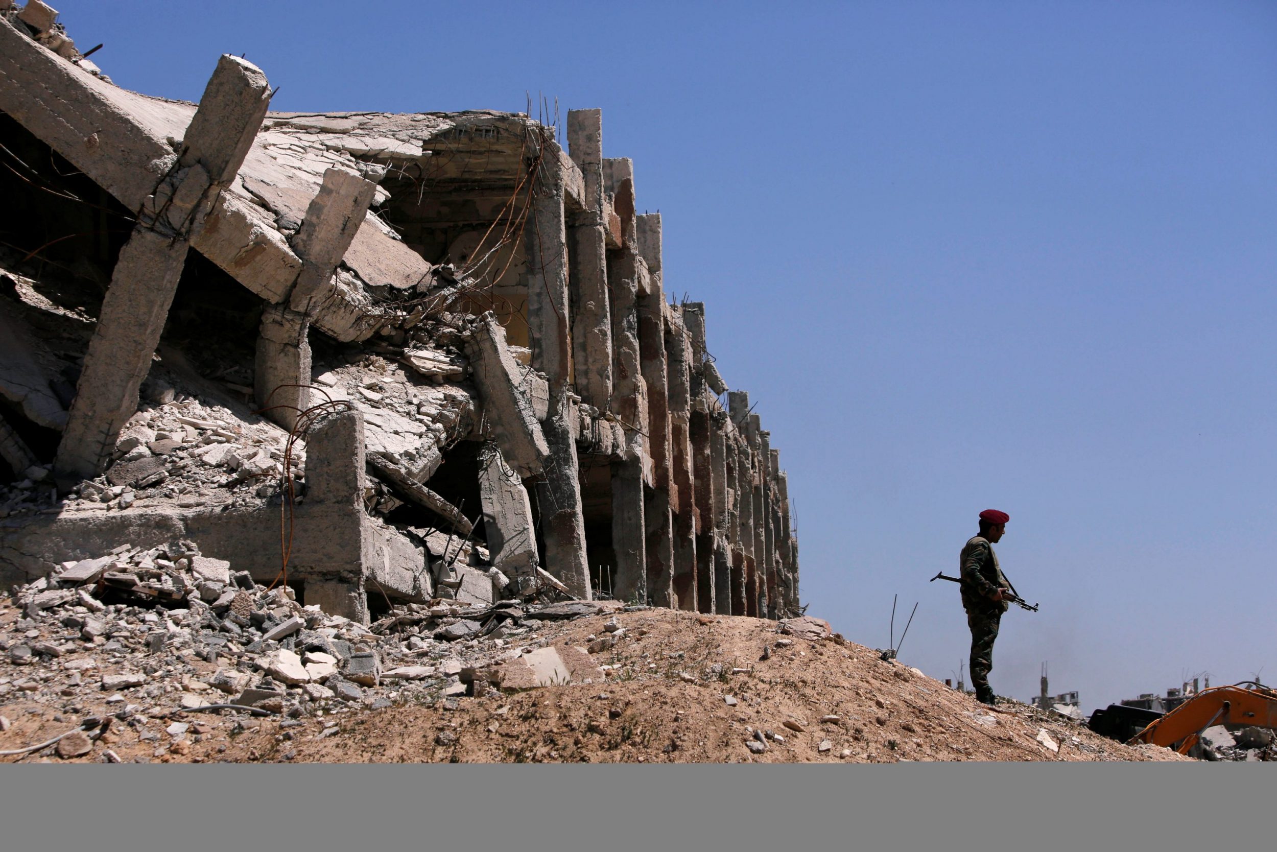 Trump, promising hellfire in Syria, blinked. Why that could bode well ...