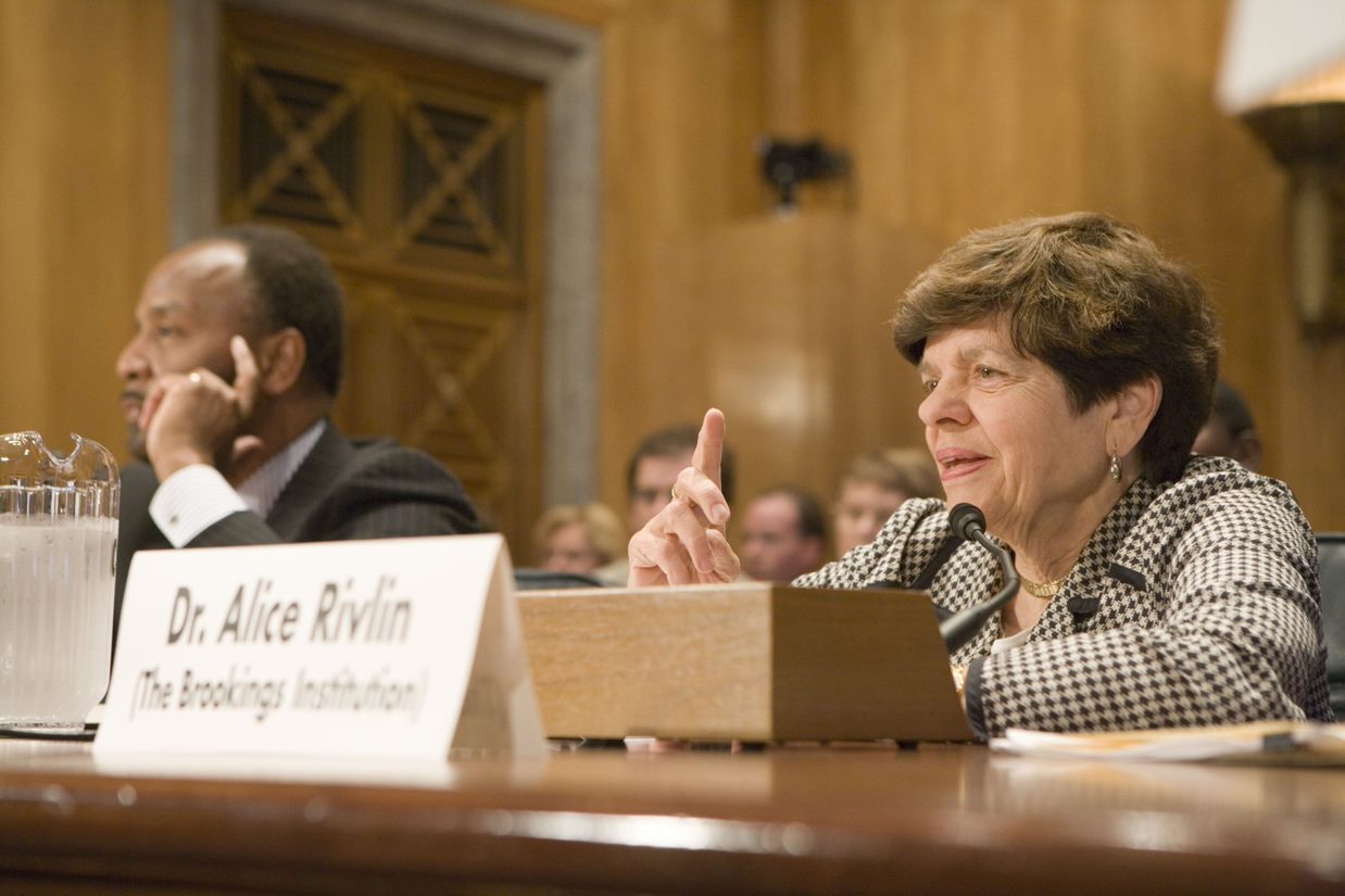 Alice Rivlin: A memorial reading list | Brookings