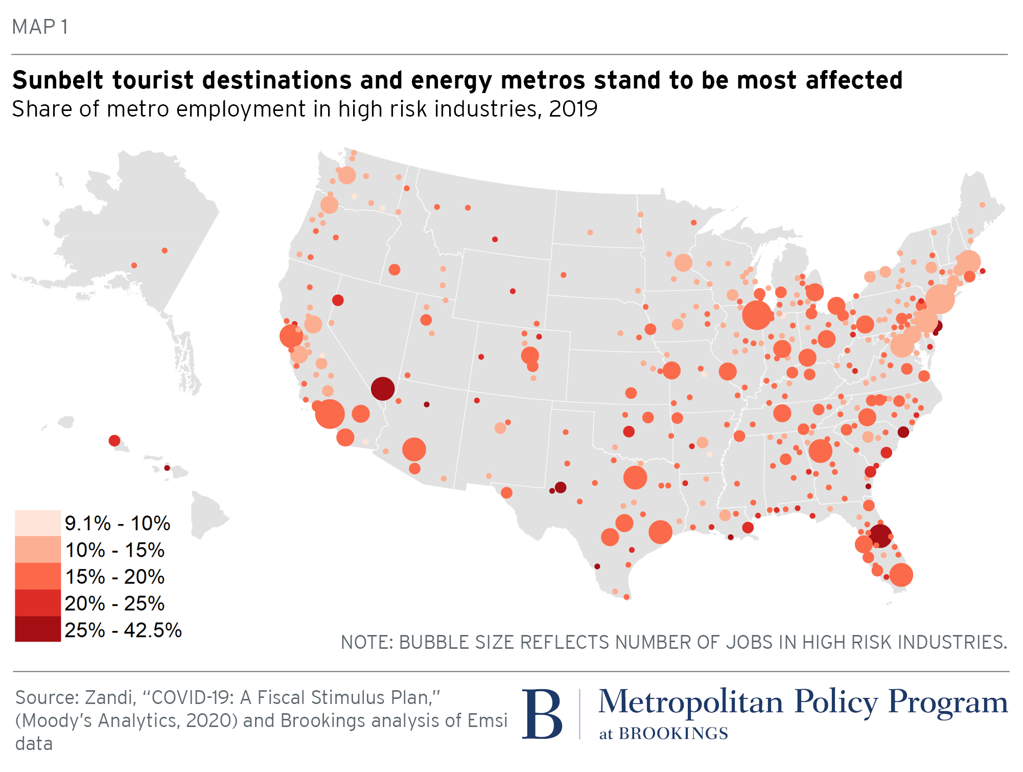 Charts of the Week: Coronavirus and metro areas | Brookings