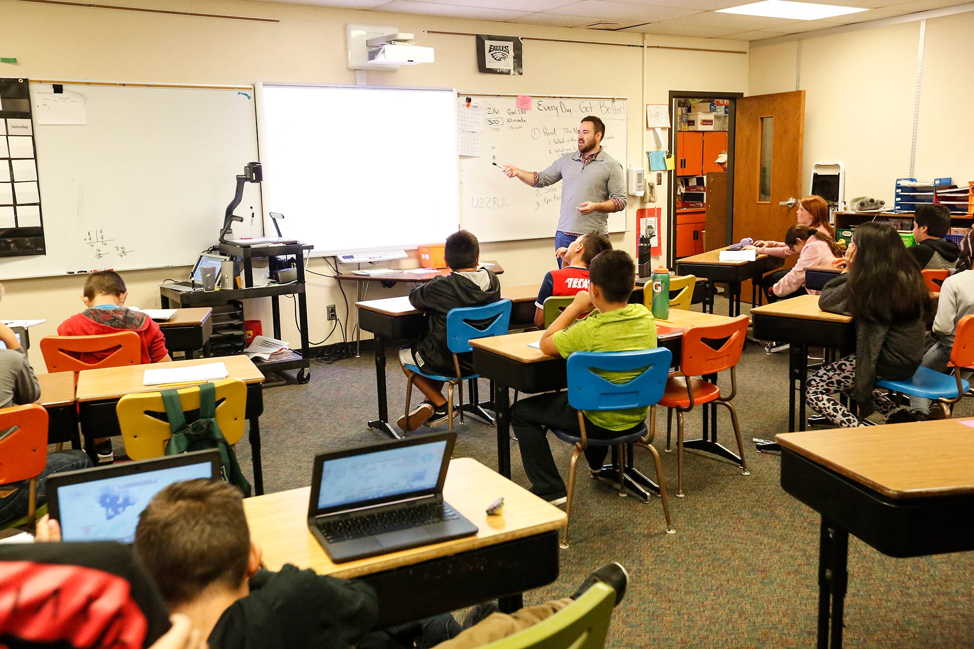 We should be focusing on absenteeism among teachers, not just students ...