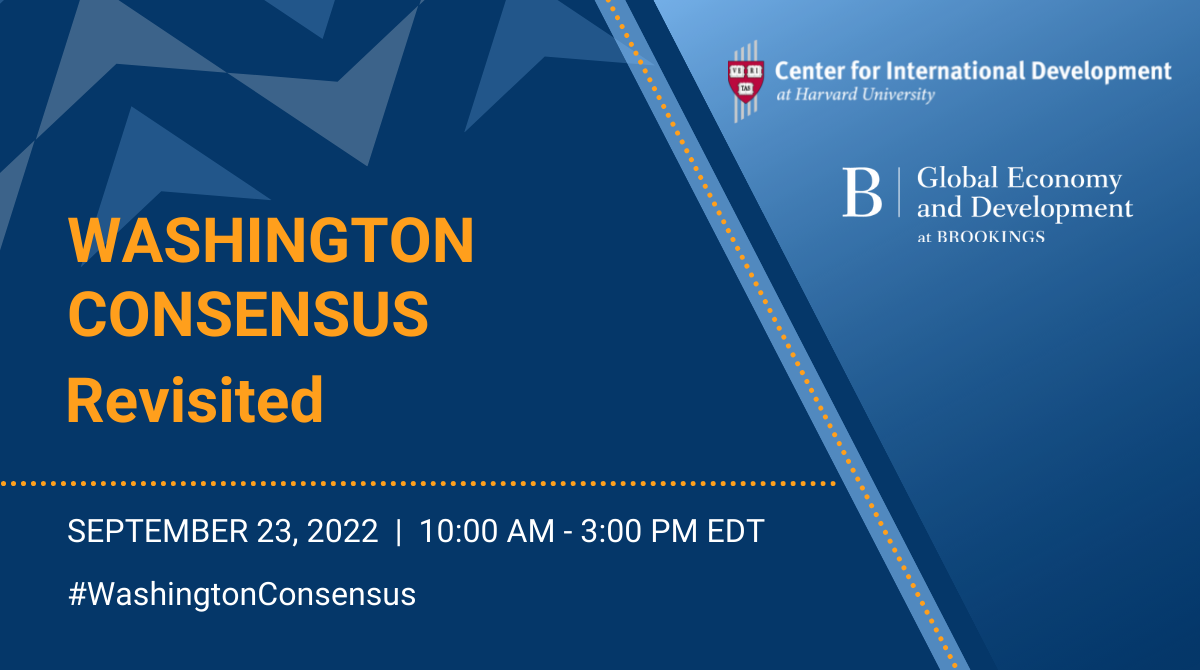 Washington Consensus revisited | Brookings