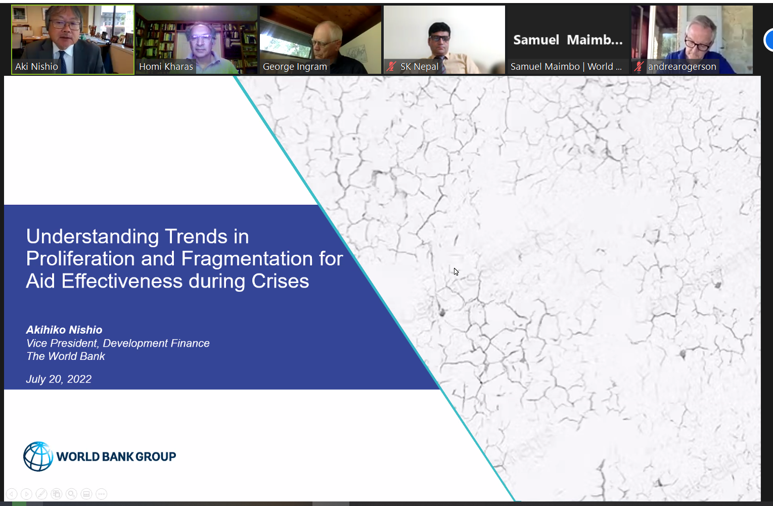 Roundtable discussion on understanding trends in proliferation and ...