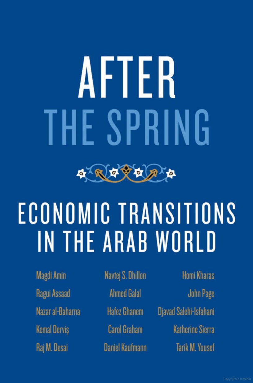 After the Spring: Economic Transitions in the Arab World | Brookings