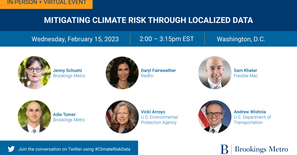 Mitigating climate risk through localized data