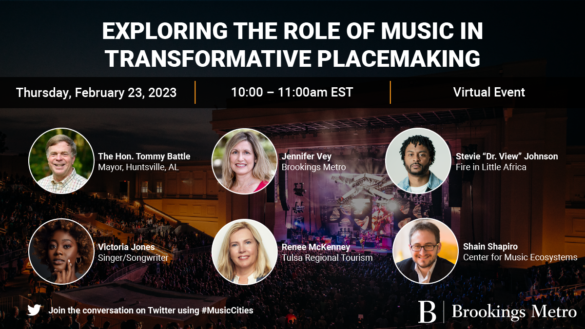 Exploring the role of music in transformative placemaking | Brookings