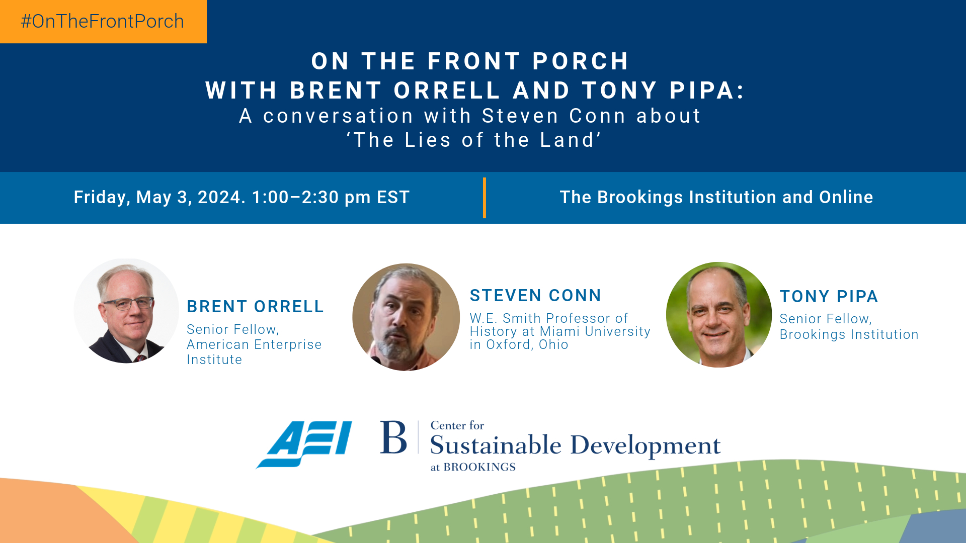 On the Front Porch with Tony Pipa and Brent Orrell: A conversation with Steven Conn about ‘The ...