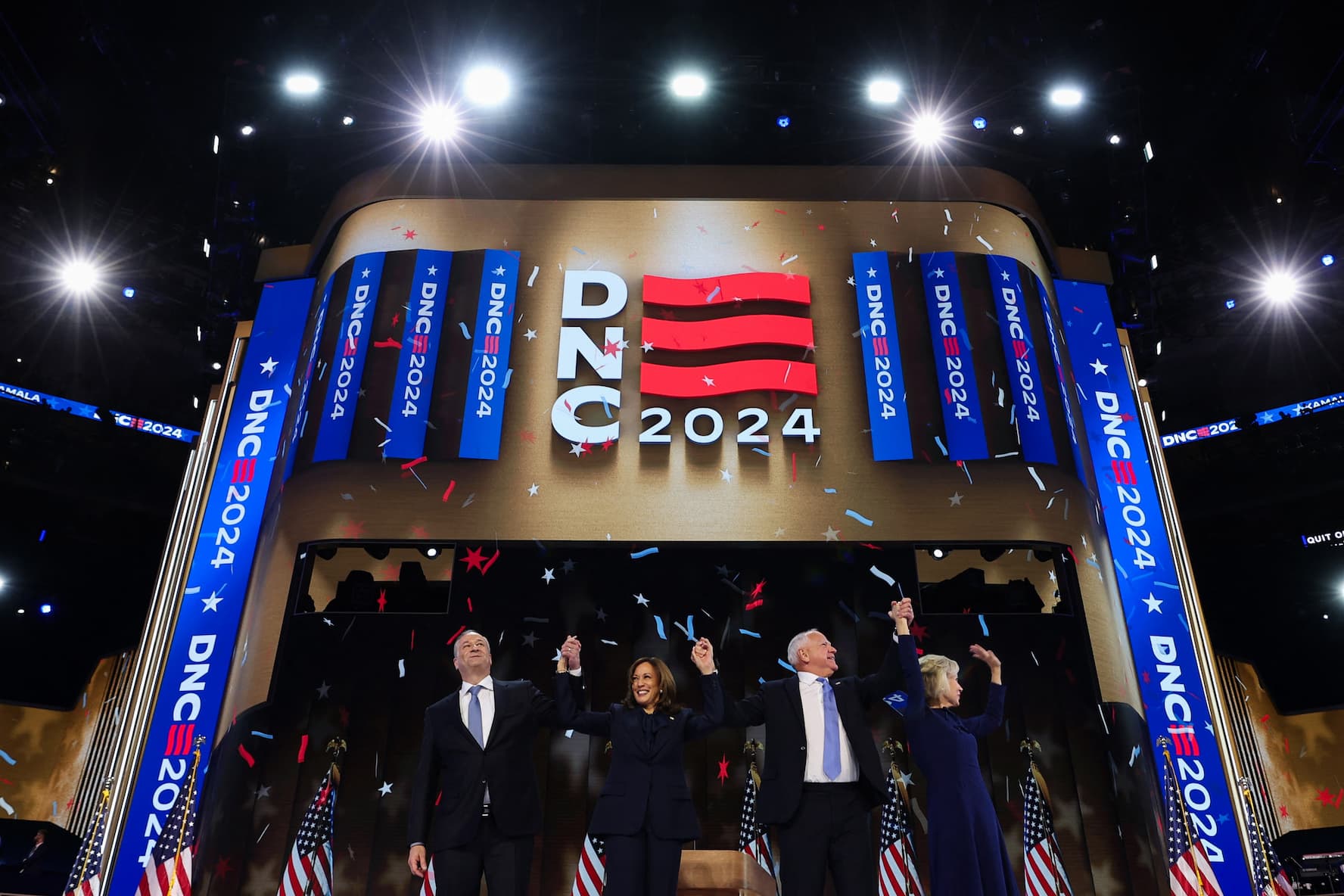 How did Kamala Harris wrap up the Democratic nomination in 32 hours ...