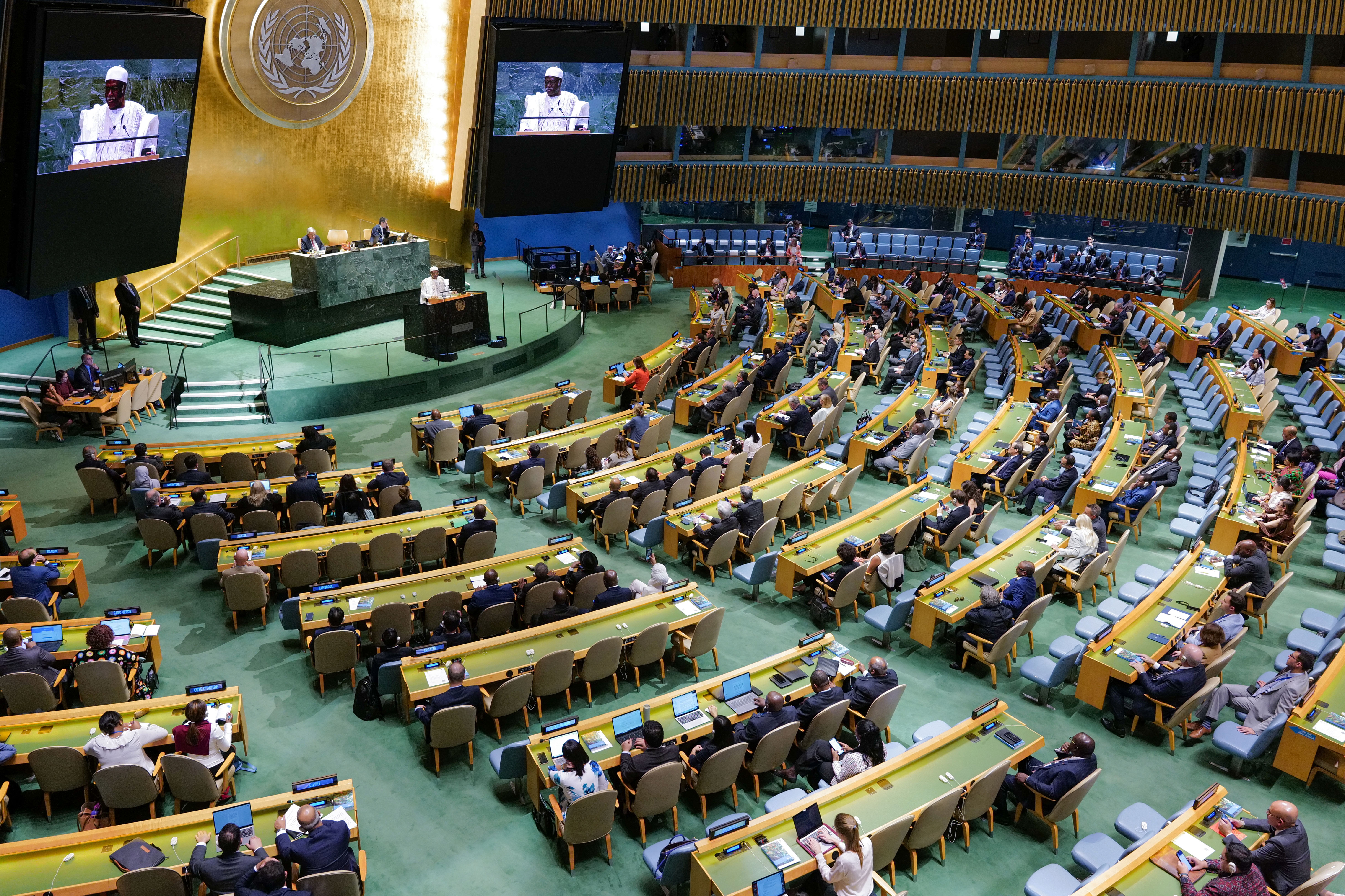 As the UN General Assembly gets underway, how are we doing on the ...