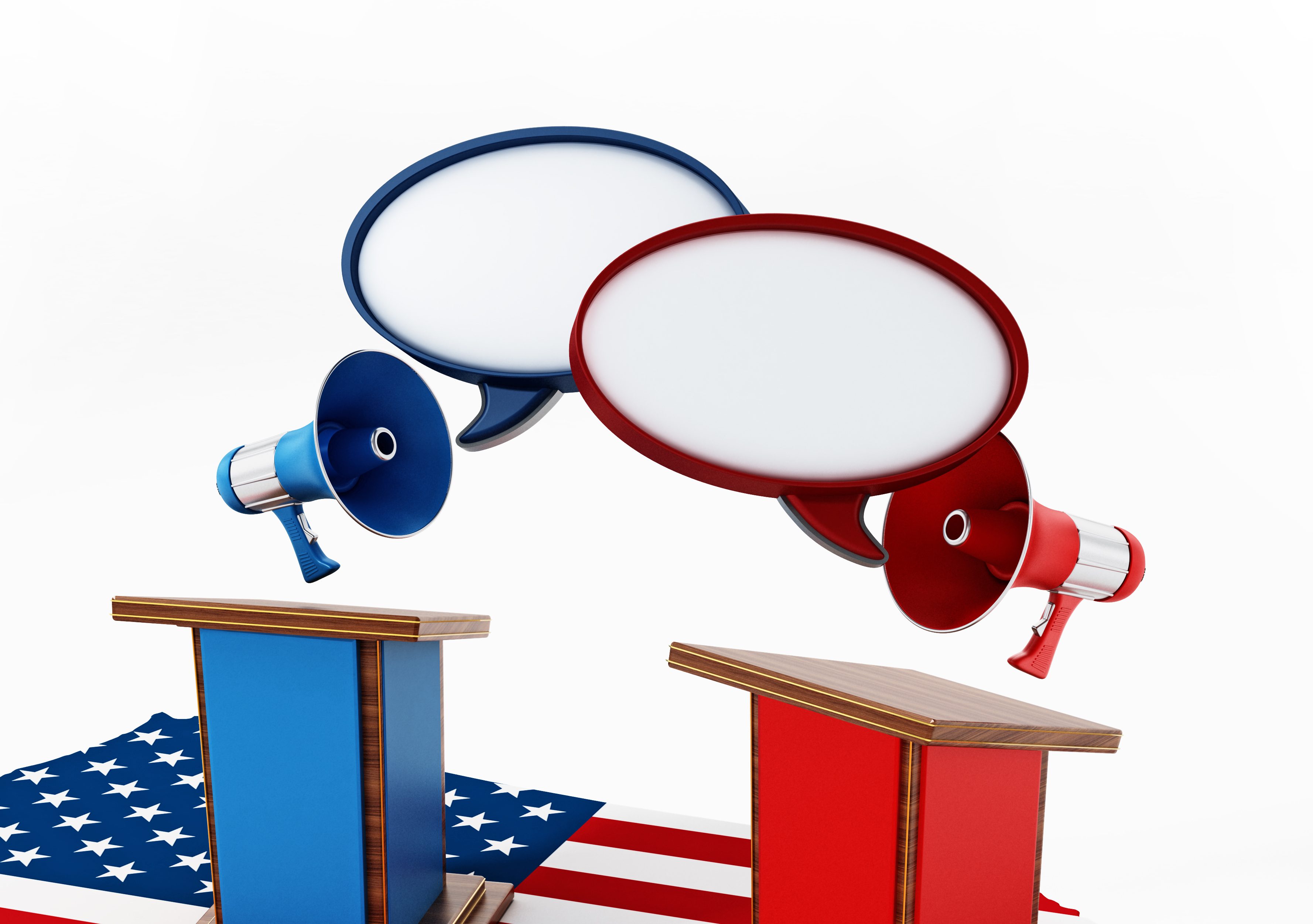 Clear contrasts between the Democratic and Republican Parties ...