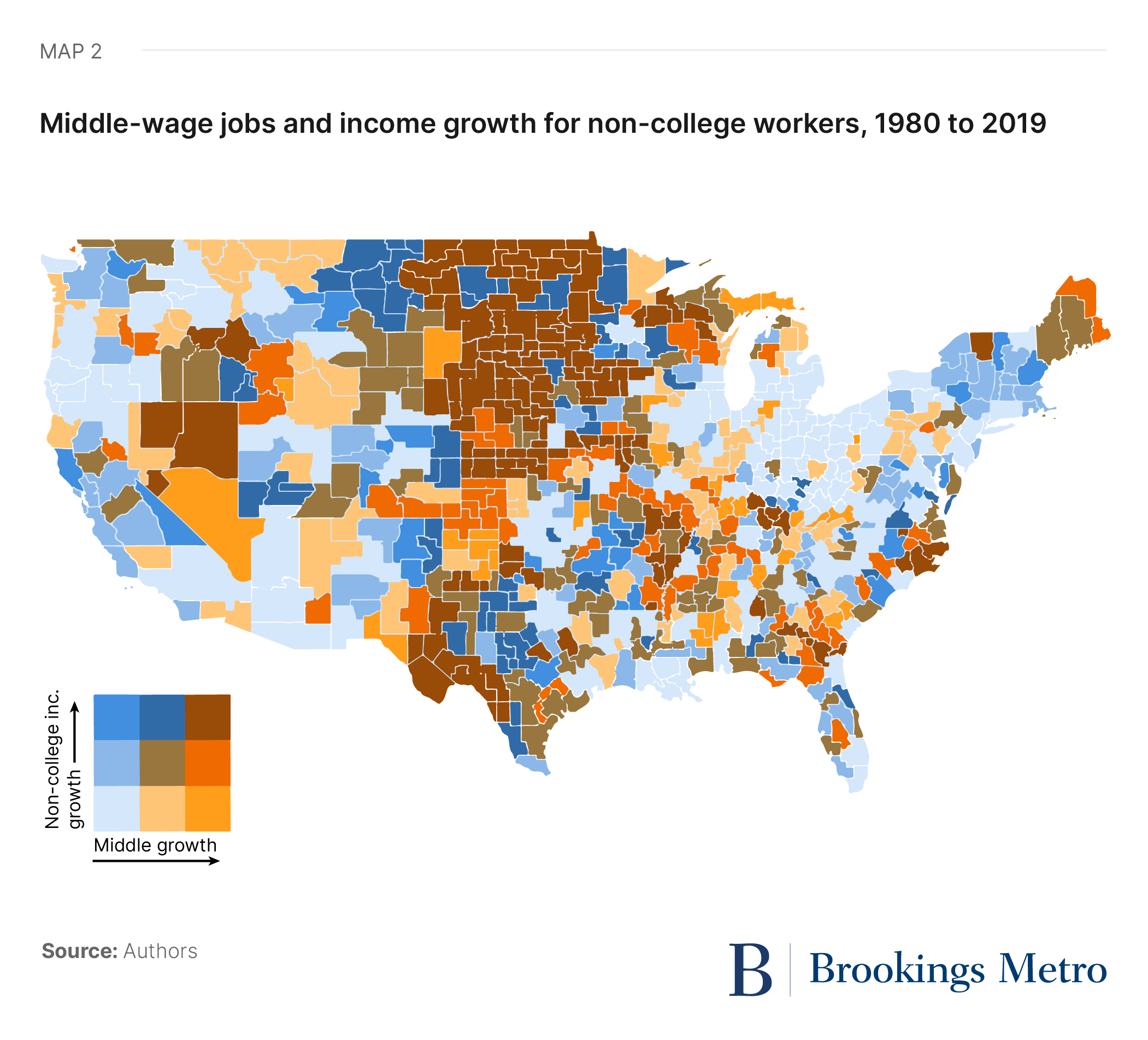 Growing from the middle out: An economic model of good jobs for the ...