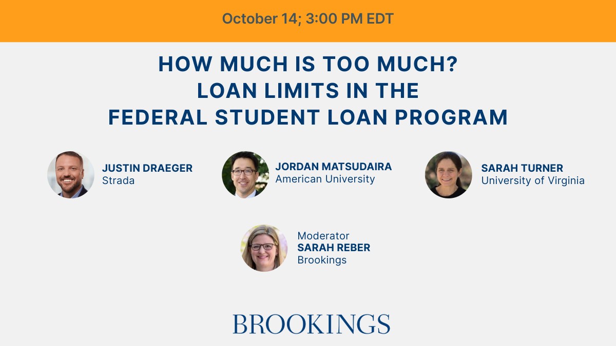 How much is too much? Loan limits in the federal student loan program ...